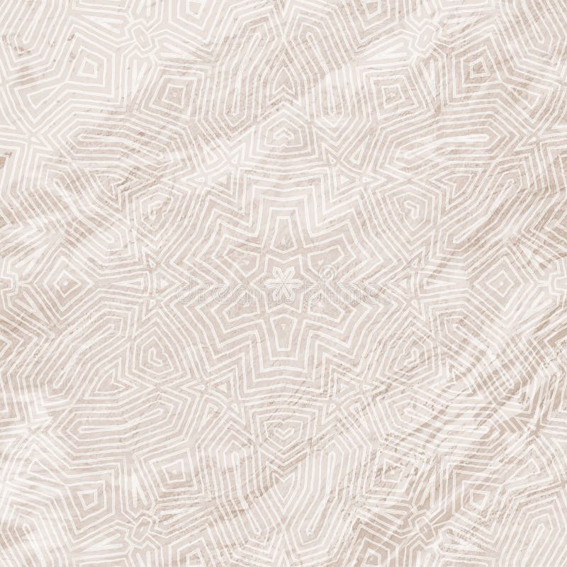 Old Wallpaper with a Geometric Pattern. Destroyed Surface. Stock ...