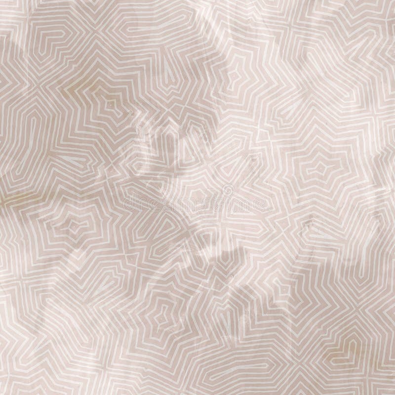 Old Wallpaper with a Geometric Pattern. Destroyed Surface. Stock ...