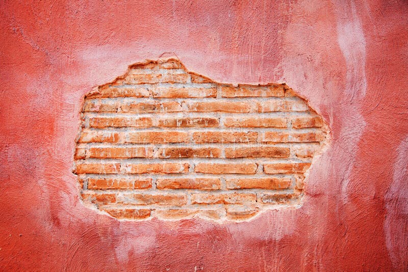 Old walls stock image. Image of peeled, hole, putrid - 93004377