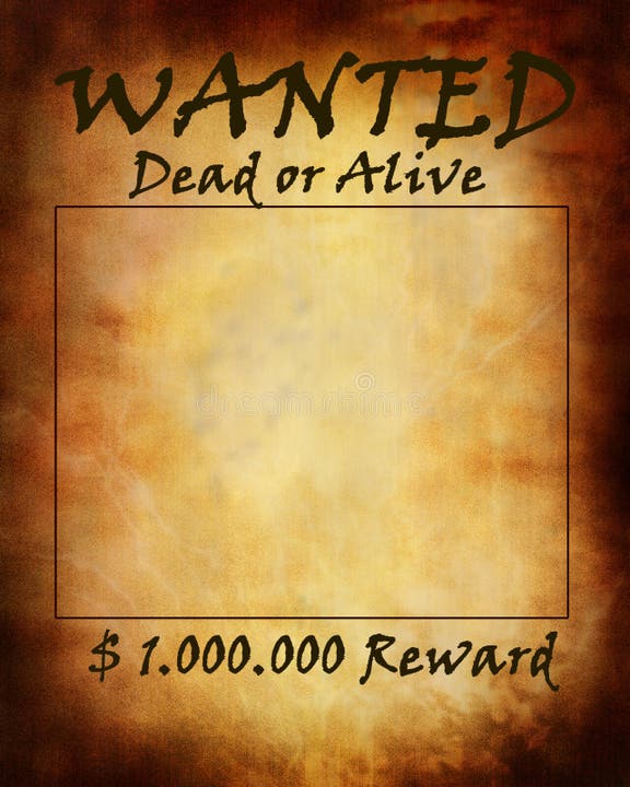 Old wanted paper stock illustration. Illustration of dirty - 4224056