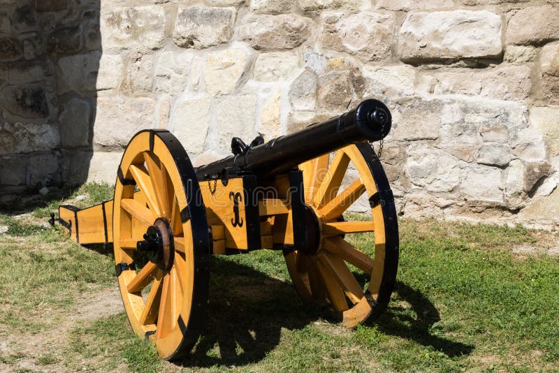 Old war canon stock photo. Image of iron, black, canon - 98210666