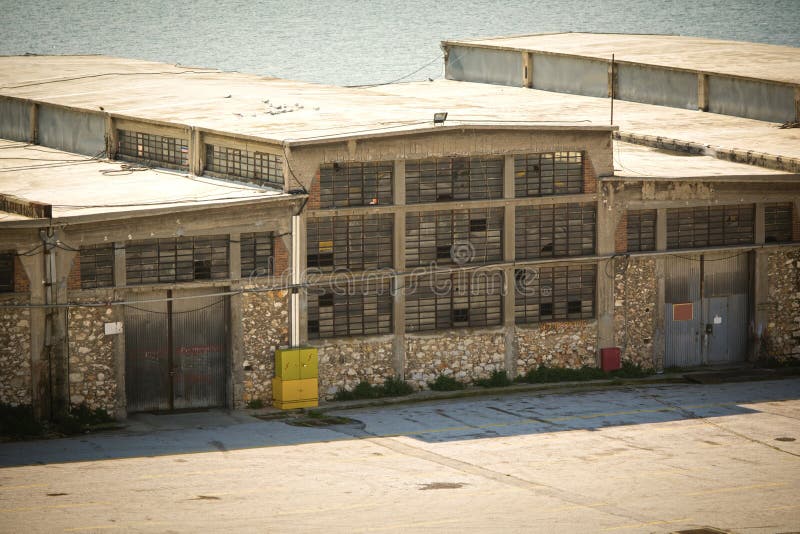 Old warehouse building stock photo. Image of construction - 51541764