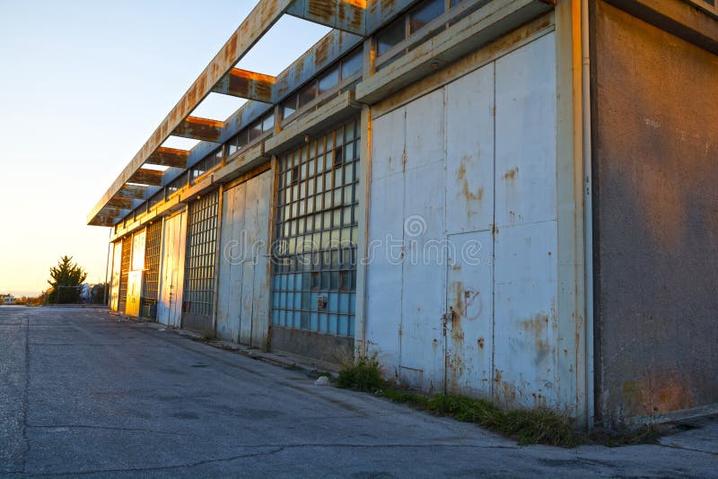 Old warehouse buildings stock image. Image of buildings - 82721145