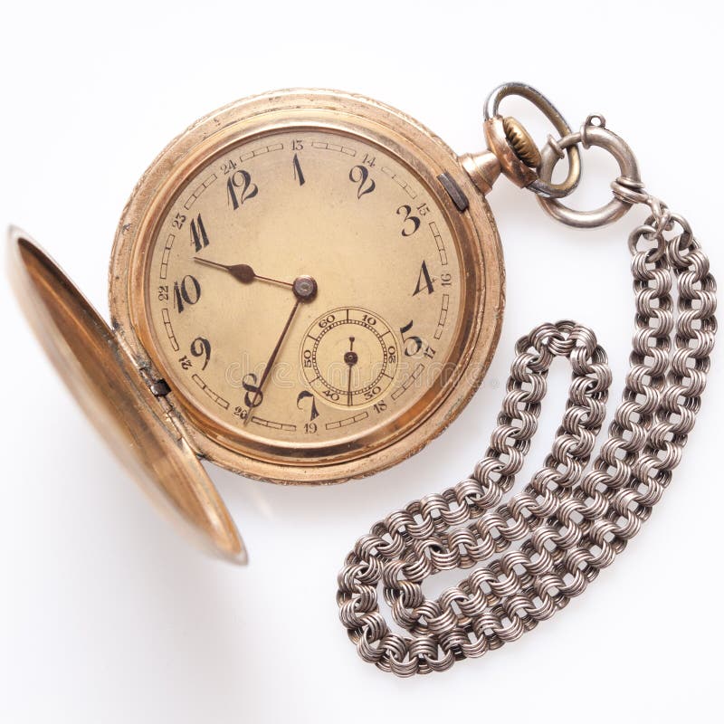 Old Watches with Marks of Use Stock Photo - Image of minutes, chance ...