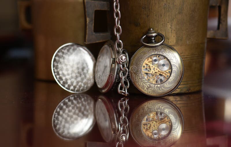 Old watches - close up stock photo. Image of blured, dark - 94405500