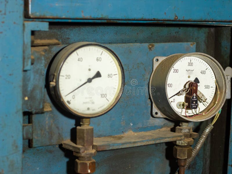 Old Water Meter, Old Water Pump Stock Image - Image of instrument, pipe ...