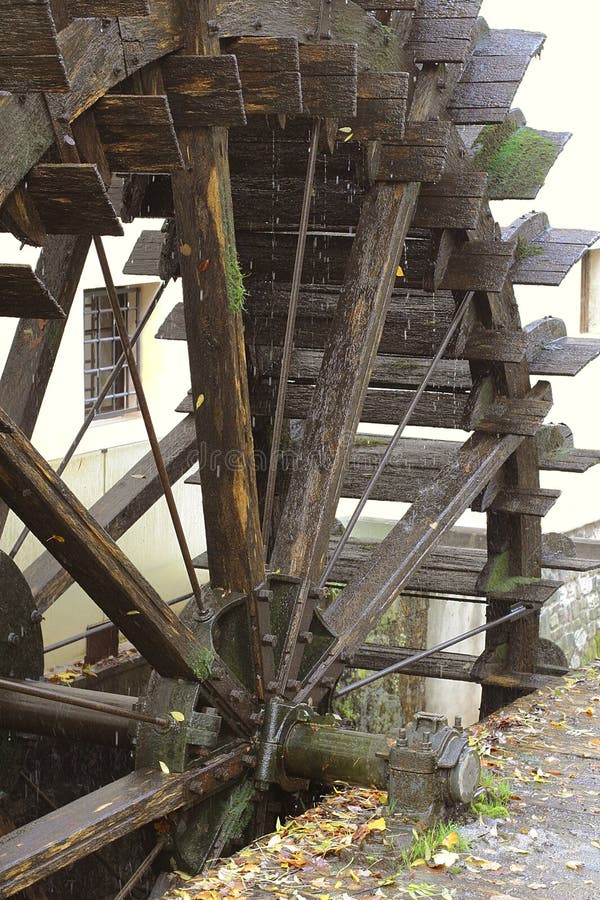 Old water mill stock image. Image of mill, close, wooden - 3480405