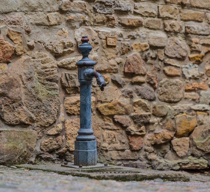 Old Water Post in a Fortress.. Stock Image - Image of fortress, travel ...