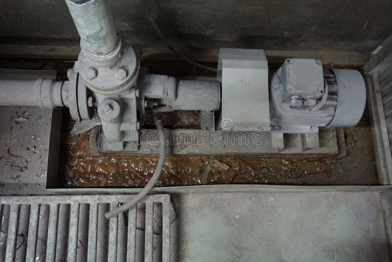 Old water pump stock image. Image of dirty, connection - 61497765