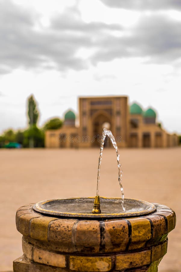 An Old Water Source Near the Ancient Square in Tashkent Stock Image ...