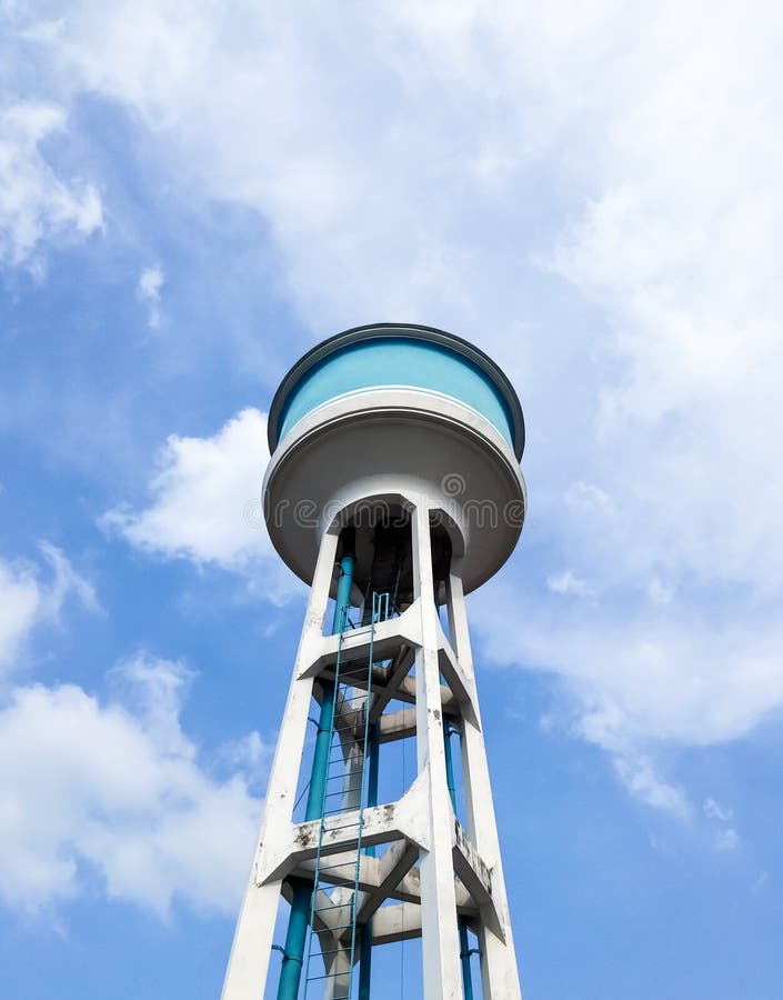 Old water tank stock image. Image of construction, industrial - 58450741