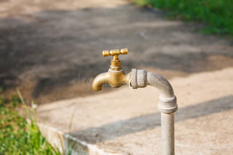 Old Water Tap stock image. Image of valve, garden, drinking - 77172973