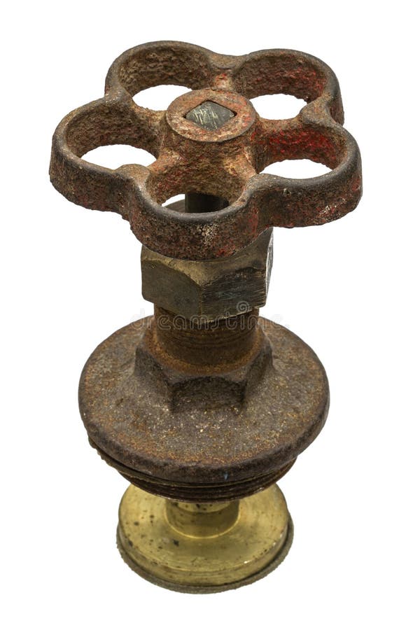 Gas Pressure Regulator With Manometer, Isolated On White Background ...