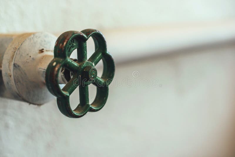 Old water valve stock photo. Image of system, industrial - 58249960
