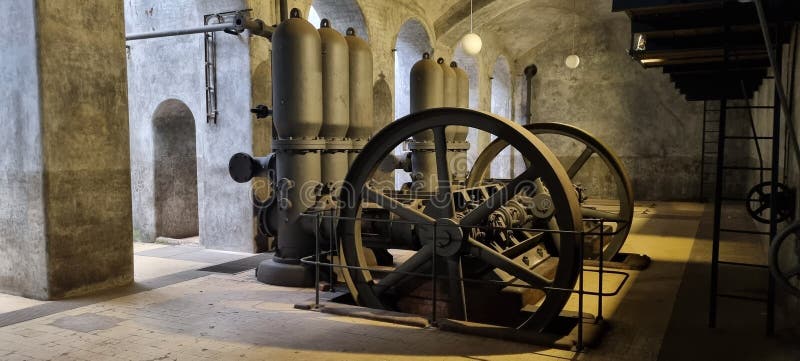 Old steam machine stock photo. Image of display, closeup - 39957164