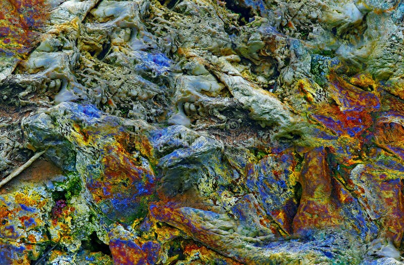 Old Weathered Abstract Rock Pattern Stock Image - Image of textures ...