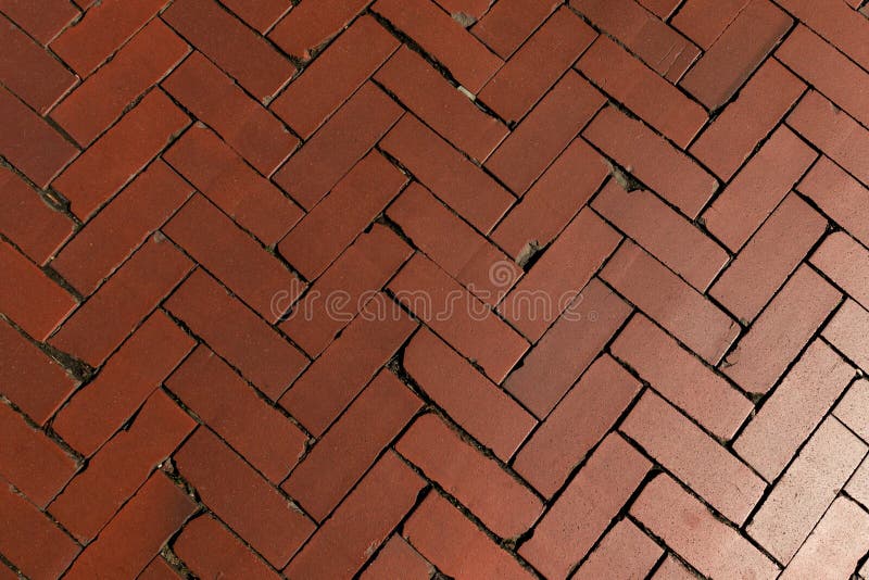 Old Weathered and Broken Chipped Brick Road from Naturally Shiny Brick ...