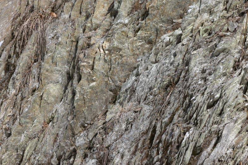 Old Weathered Crumbling Mountain Surface Stock Image - Image of closeup ...