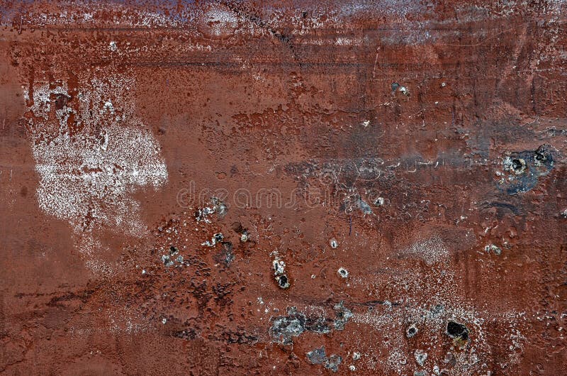 Rust and Peeling Paint on a Ship Hull Stock Photo - Image of dirty ...