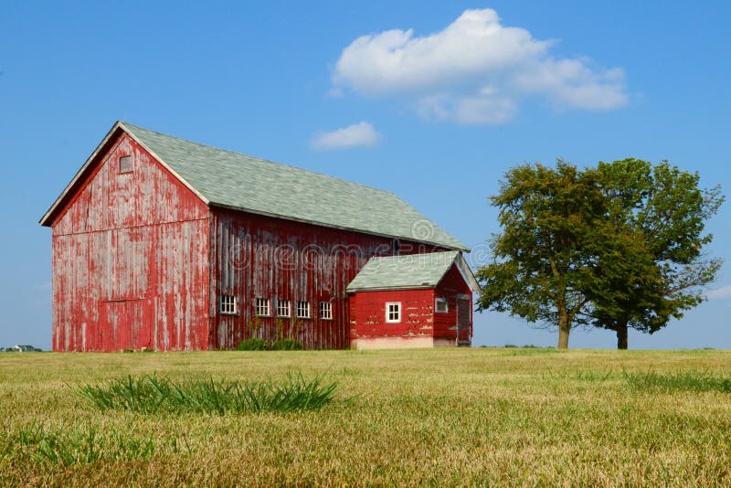 Old weathered farm barn stock image. Image of structure - 77062217