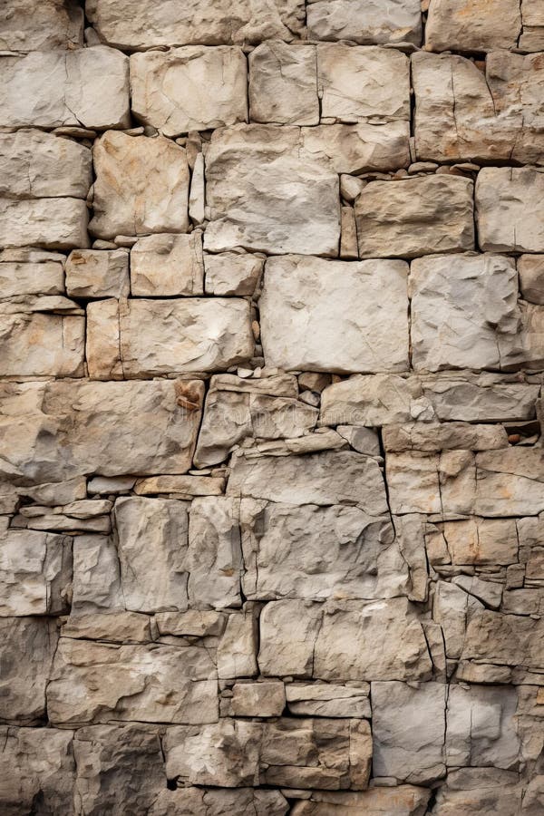 Old Weathered Limestone Wall Texture Background Generated Using AI ...