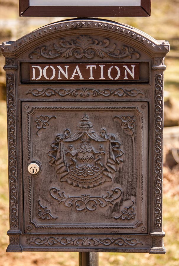 Ornate Donation Box stock photo. Image of decorative - 30001666
