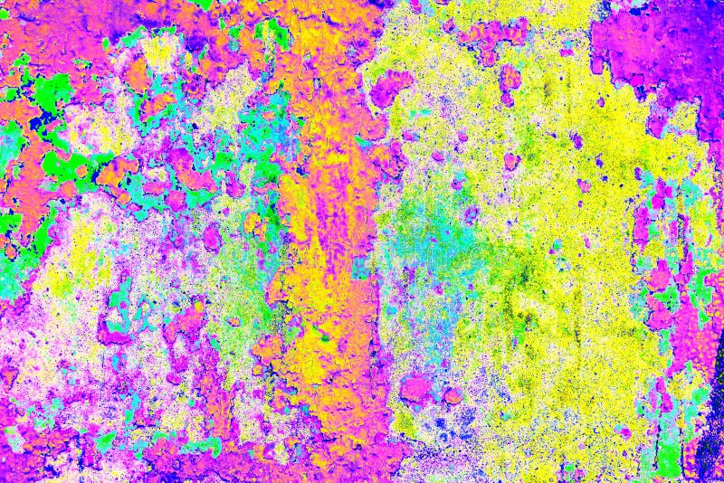 Old Weathered Painted Wall Background Texture. Peeling Plaster Wall ...