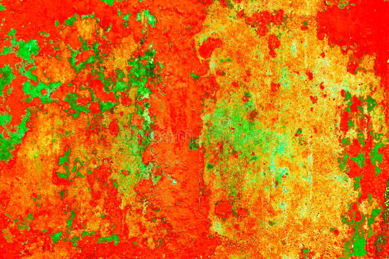 Old Weathered Painted Wall Background Texture. Peeling Plaster Wall ...