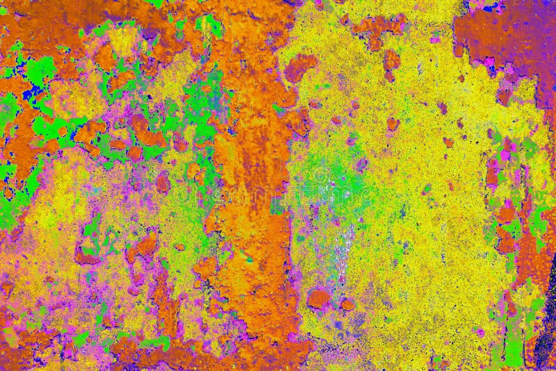 Old Weathered Painted Wall Background Texture. Peeling Plaster Wall ...