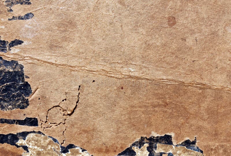Old Weathered Paper Book Cover Texture. Stock Image - Image of pattern ...