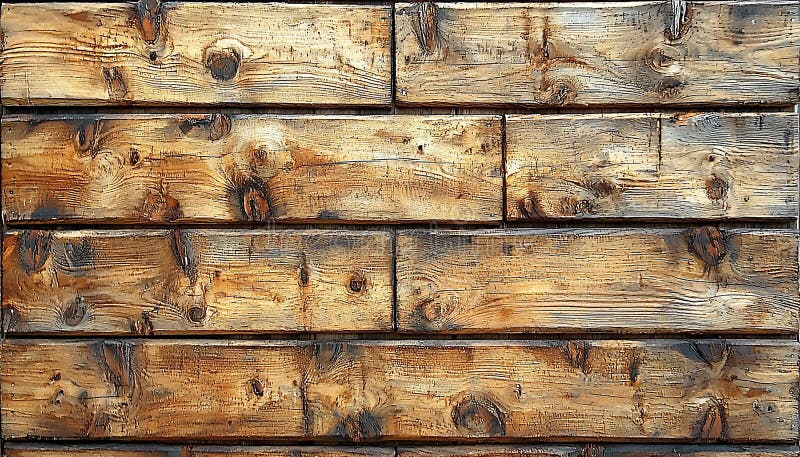 Old Weathered Plank Wall with Rustic Timber Pattern Generated by AI ...