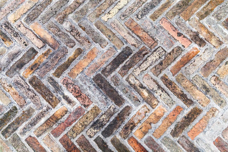 Red Brick Road Pavement, Background Texture Stock Photo - Image of ...