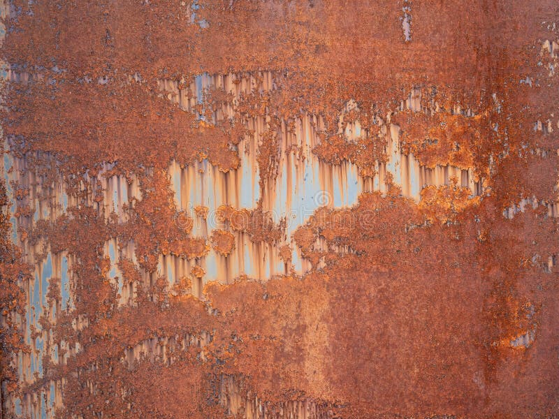Old Weathered Rusty Metal Wall Background Texture Stock Image - Image ...