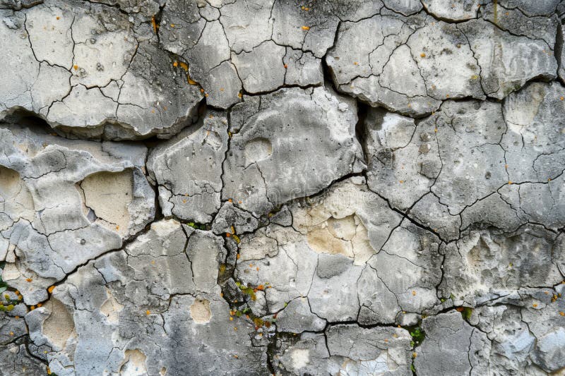 Old, Weathered Stone Surface Depicting the Rough Texture and Impact of ...