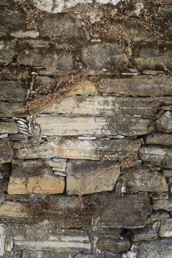 Old Weathered Stone Wall Texture or Background Stock Image - Image of ...