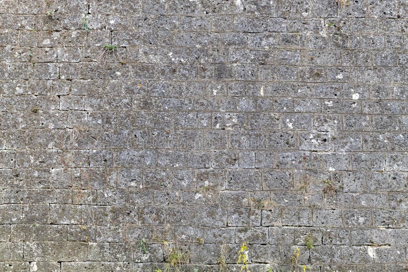 Old Weathered Stone Wall Texture Stock Image - Image of overlay ...