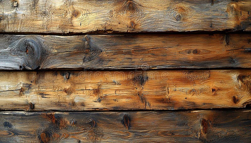 Old Weathered Timber Plank Pattern on Rustic Wall Generated by AI Stock ...