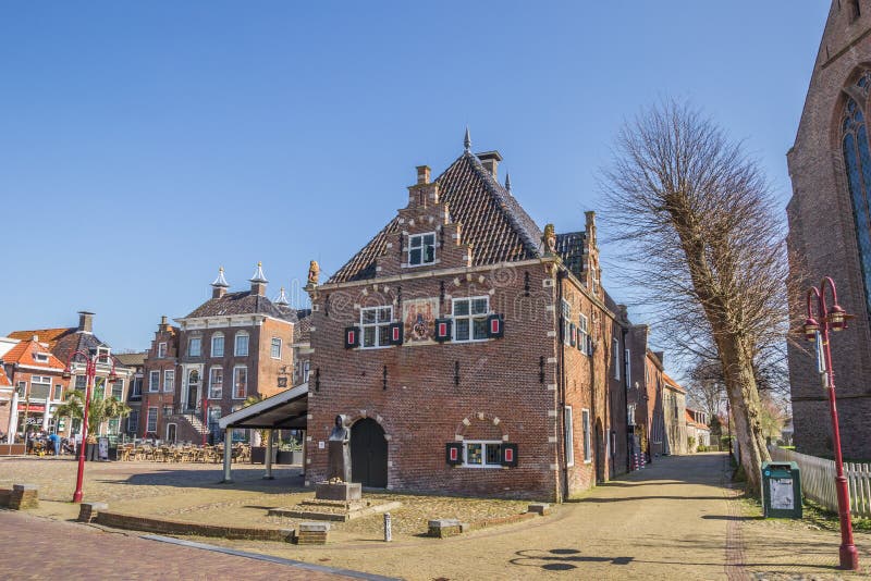 Old Weigh House in the Center of Workum Editorial Photo - Image of ...