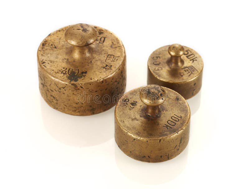 Old fashioned weights stock photo. Image of fashioned - 93528798