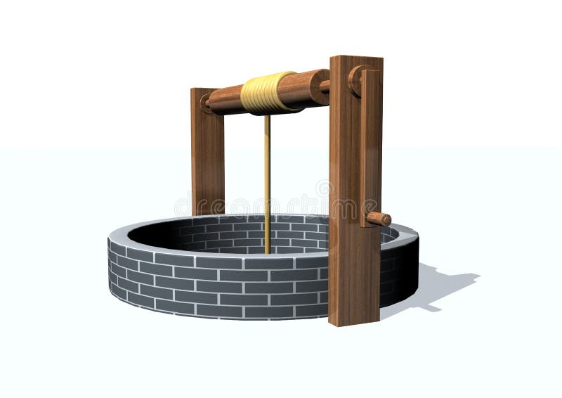 Old Well stock illustration. Illustration of circle, water - 11975793