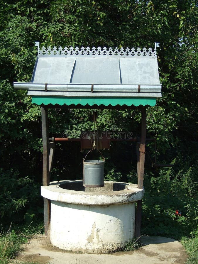 Old well stock photo. Image of front, rural, deep, stone - 9703402