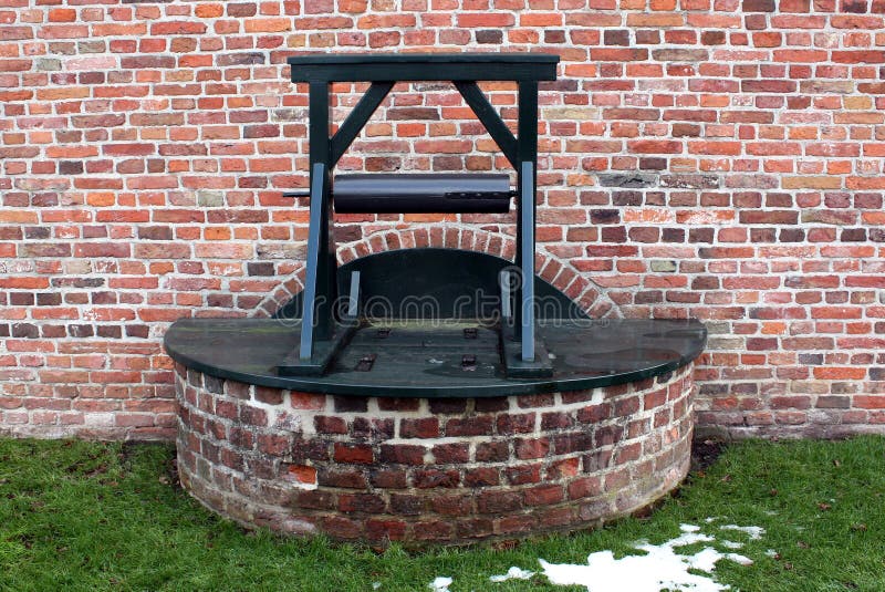 Old well stock photo. Image of netherlands, water, wall - 28912336