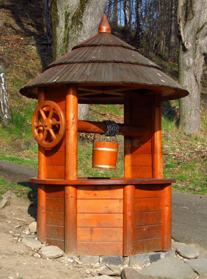 An old well stock photo. Image of wood, history, retro - 39301958