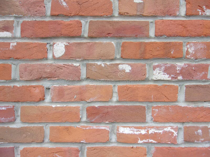 Old, Well Lit Brick Surface in the Daytime 1 Stock Image - Image of ...