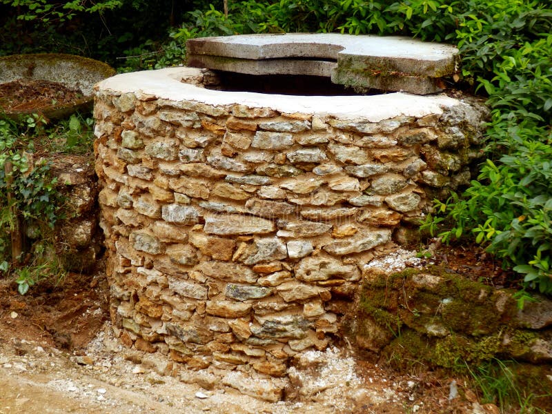 Old Well stock image. Image of garden, water, country - 40120095
