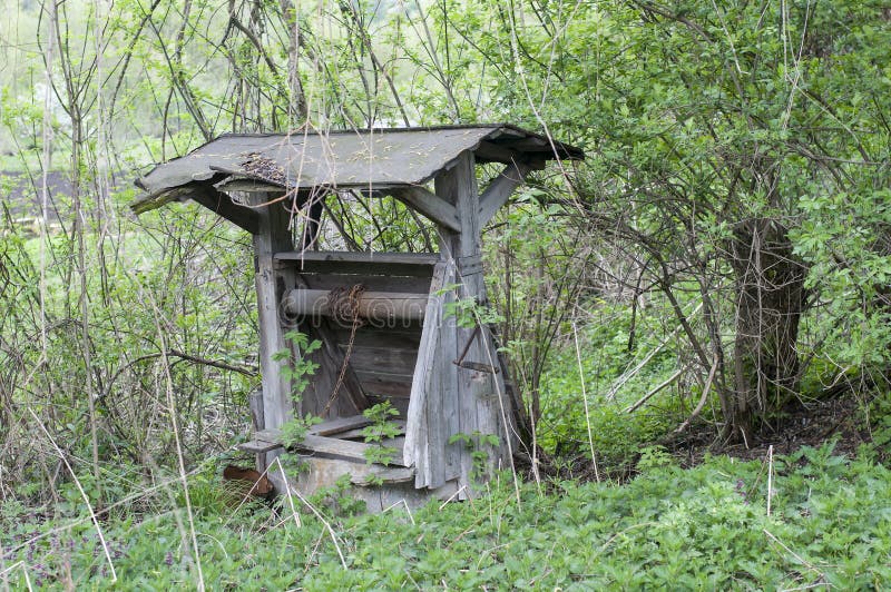 Old well stock photo. Image of structure, rusty, garden - 53609258
