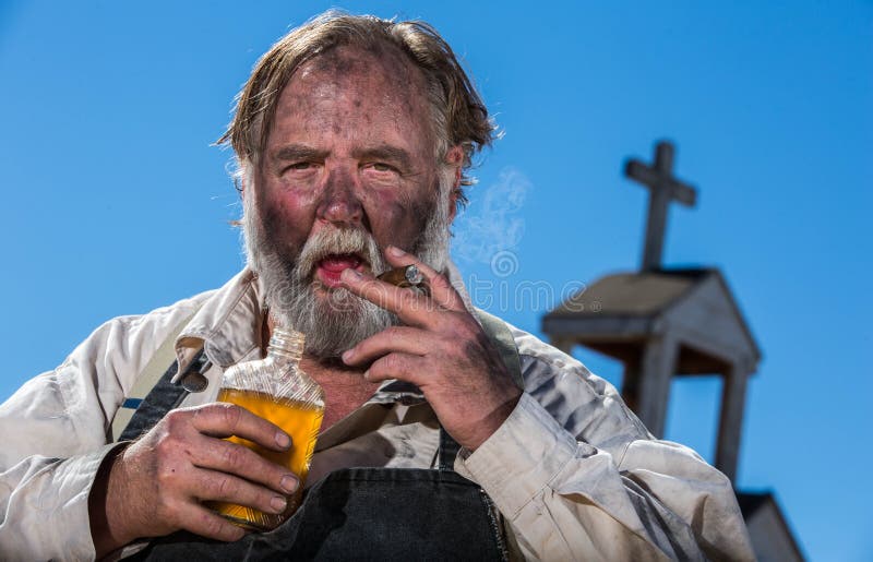 Old West Drunk stock photo. Image of drunk, upset, western - 36504910