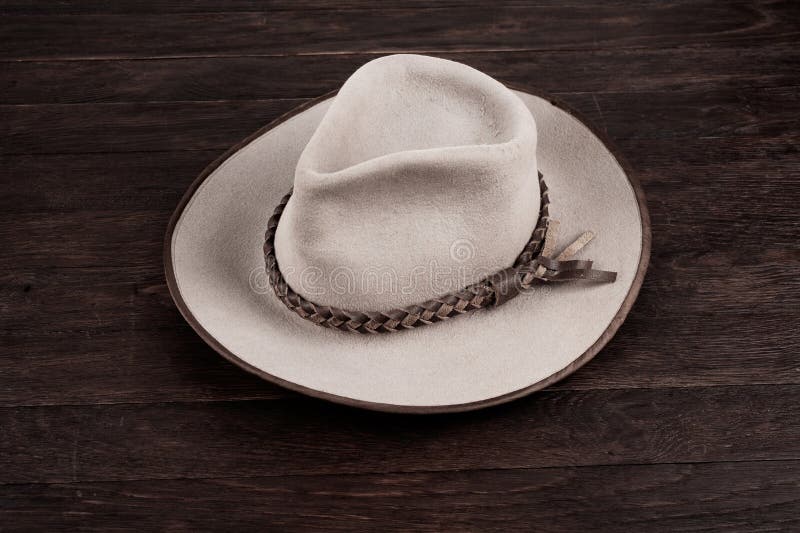 Old west hat on table stock image. Image of dirty, west - 292071685