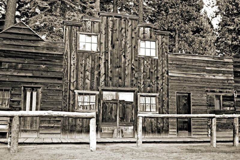 Old west store stock image. Image of cowboy, west, building - 6306641
