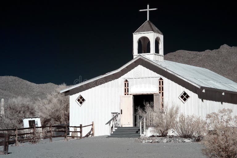 Old Western Church stock photo. Image of picturesque - 10620296